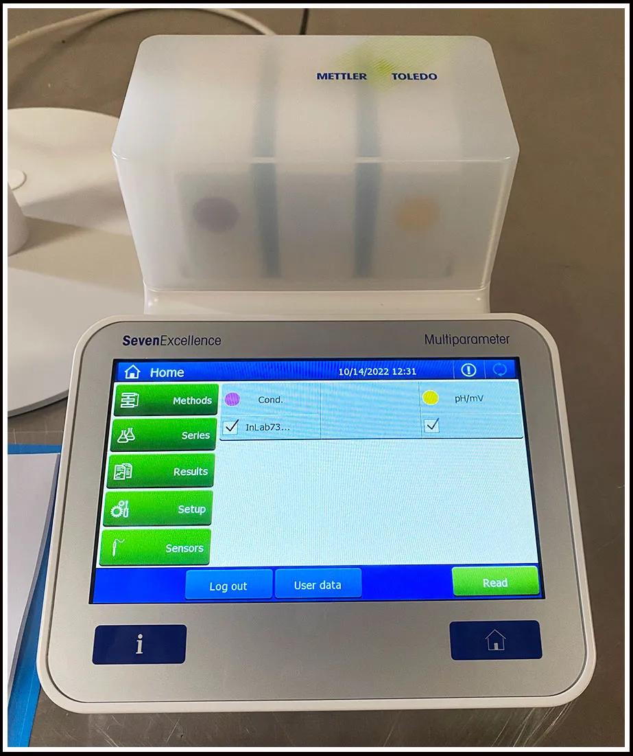 Mettler Sevenexcellence Multiparameter Ph Conductivity Meter W Warranty