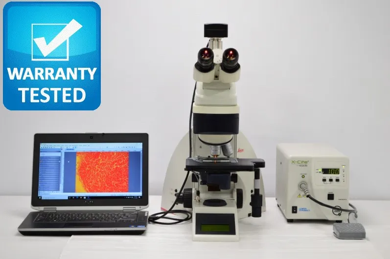 Leica DM4000 B Fluorescence Motorized Microscope Unit2 Pred DM4 | LabX.com