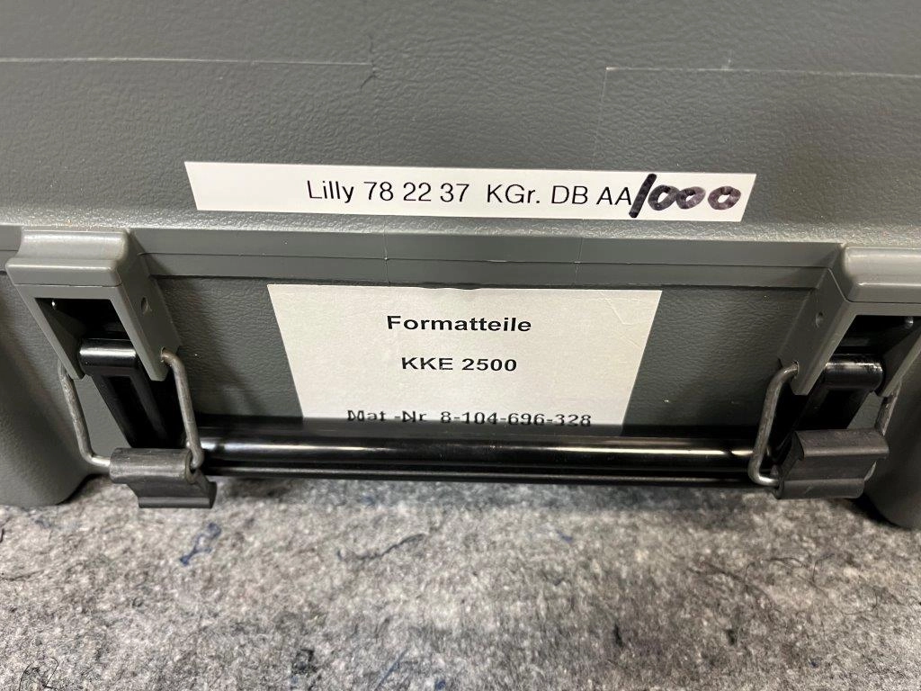 Size 000 BOSCH KKE 2500 Checkweigher Change Parts | LabX.com