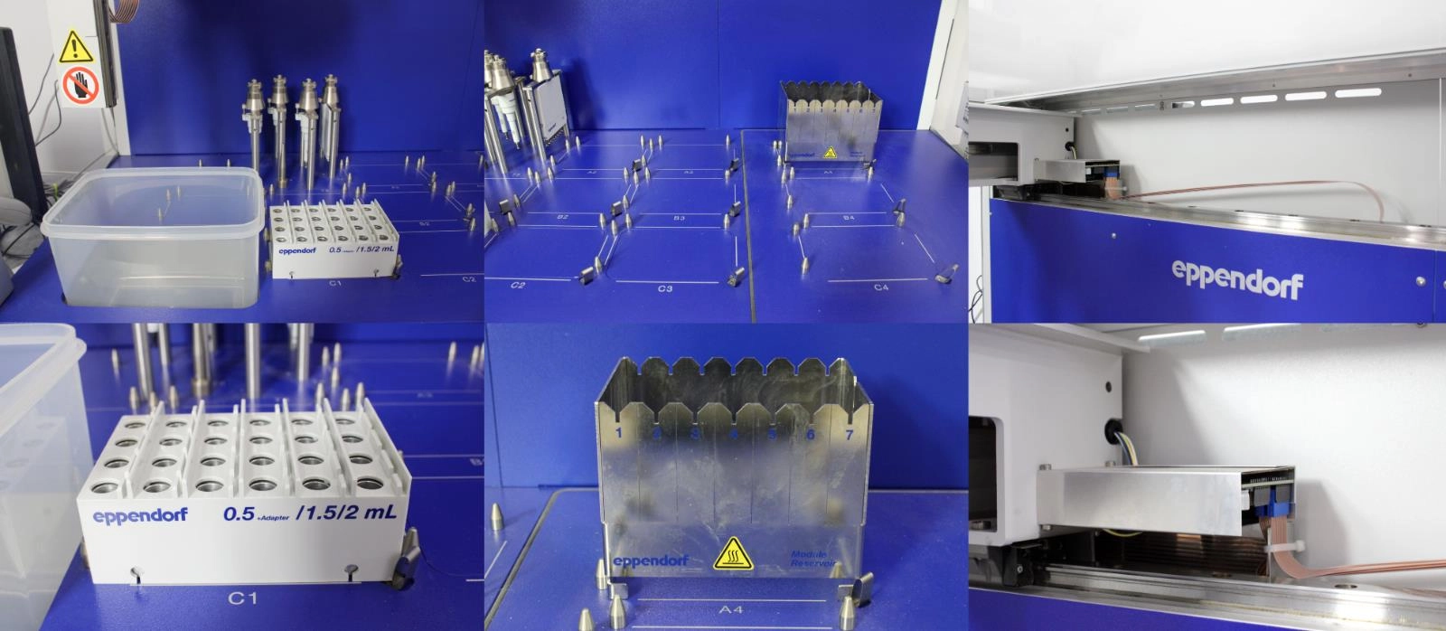 Eppendorf epMotion 5075 LH Automated Liquid Handler with PC & epBlue ...