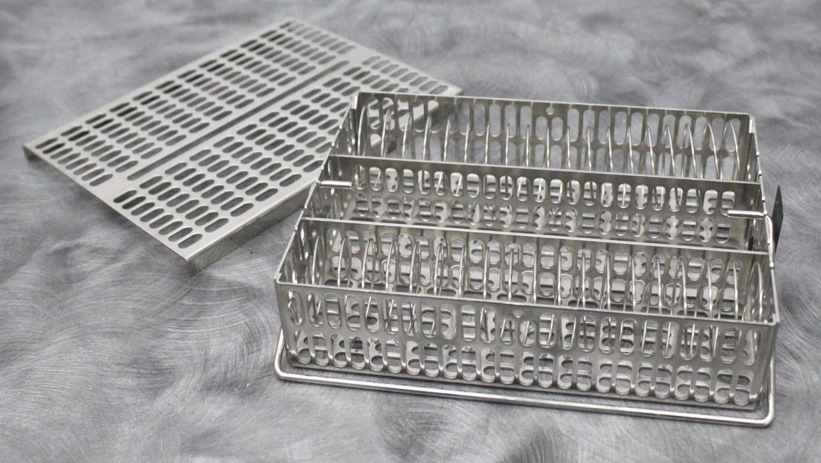 Tissue Sample Specimen Cassette for Leica Tissue Processor w/ Black Tab ...