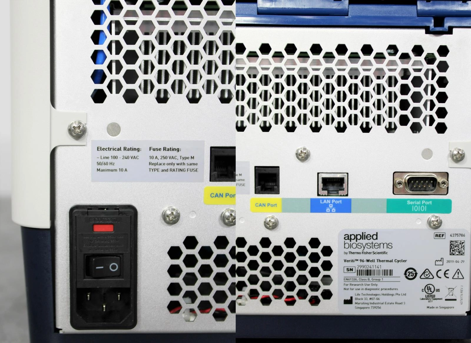 Applied Biosystems Veriti 96-Well Thermal Cycler w/ 90-day Warranty ...