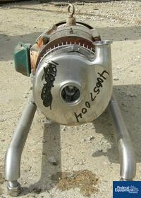 2" Tri Clover Centrifugal Pump, Model C216, 316 S/S, 10 HP | LabX.com