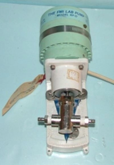 Fmi lab pump model RP-20 fluid metering inc flow a... | LabX.com