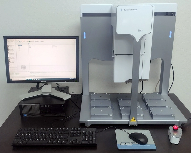 Agilent Bravo Automated Liquid Handler | LabX.com