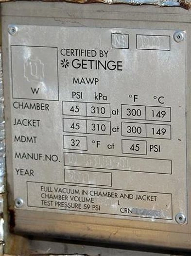 Getinge 733 LS Steam Sterilizer/Autoclave | LabX.com