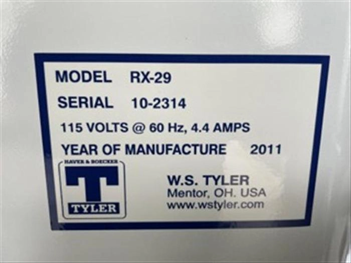 Rotap RX-29 Separator in sound enclosure | LabX.com