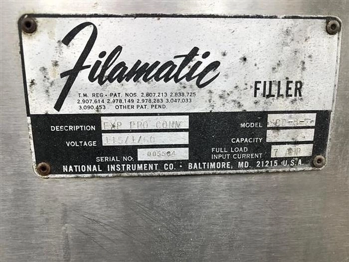 Filamatic Three Head Piston Filler With Conveyor | LabX.com