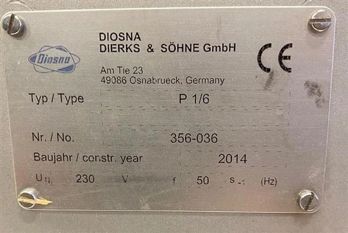 Diosna High shear Granulating Mixer, Model P 1/6 | LabX.com