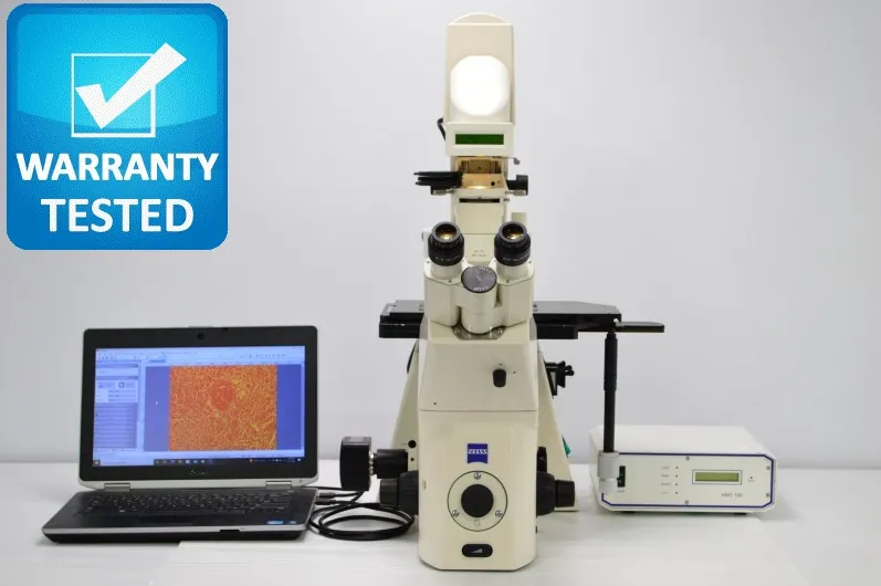 Zeiss Axiovert 200M Inverted Fluorescence Motorized Microscope unit 6 ...