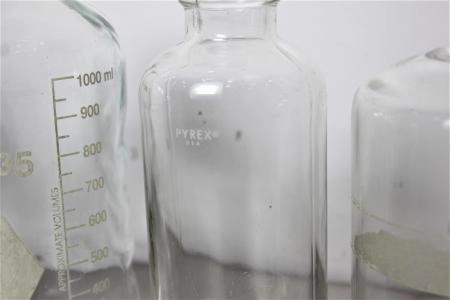 Pyrex & Kimax-35 Laboratory Various bottles Lot of 5 | LabX.com