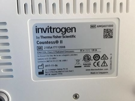 Invitrogen Countess II Automated Cell Counter AMQAF1000 | LabX.com
