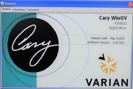Varian Cary 100 Bio UV Visible Spectrophotometer | LabX.com