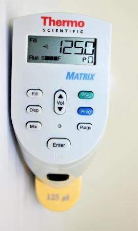 Thermo Scientific Matrix Multichannel Electronic Pipette 125uL/16 ...