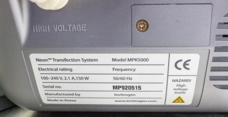 Invitrogen Neon Transfection System Model MPK5000. | LabX.com