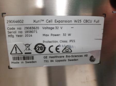 GE Healthcare Xuri Cell Expansion System W25 | LabX.com