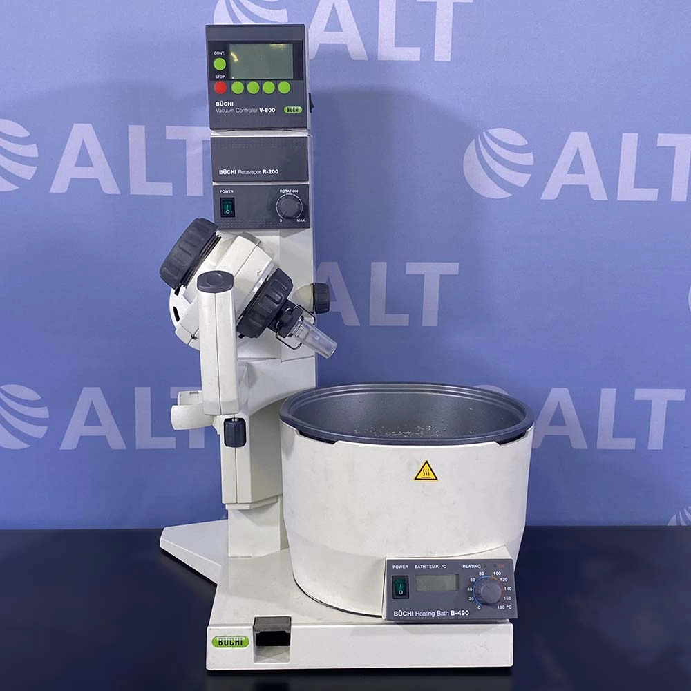 Buchi R-200 Rotavapor with V-850 Vacuum Controller and B-490 Heating ...