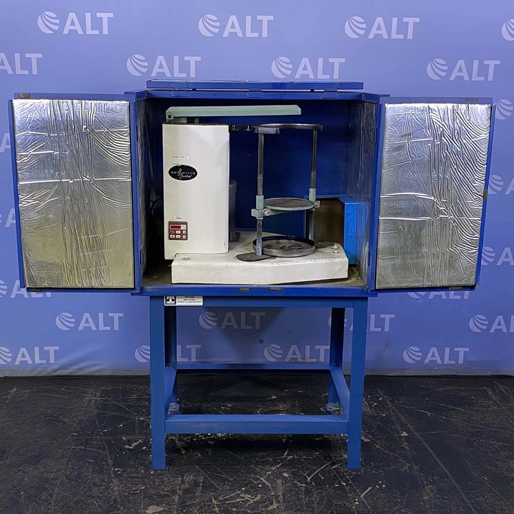 Advantech 8″ DuraTap Sieve Shaker With Sound Enclosure Cabinet | LabX.com