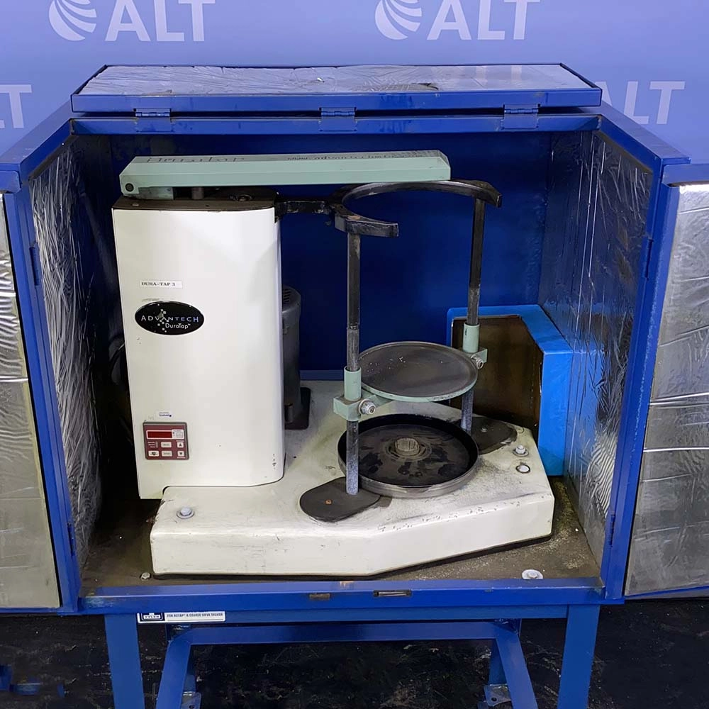 Advantech 8″ DuraTap Sieve Shaker With Sound Enclosure Cabinet | LabX.com