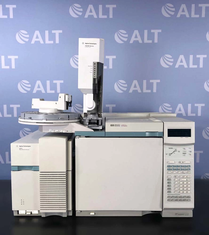 Agilent 6890 Series G1530a Gc System With 5973 Msd 7683 Injector And 7683 Autosampler