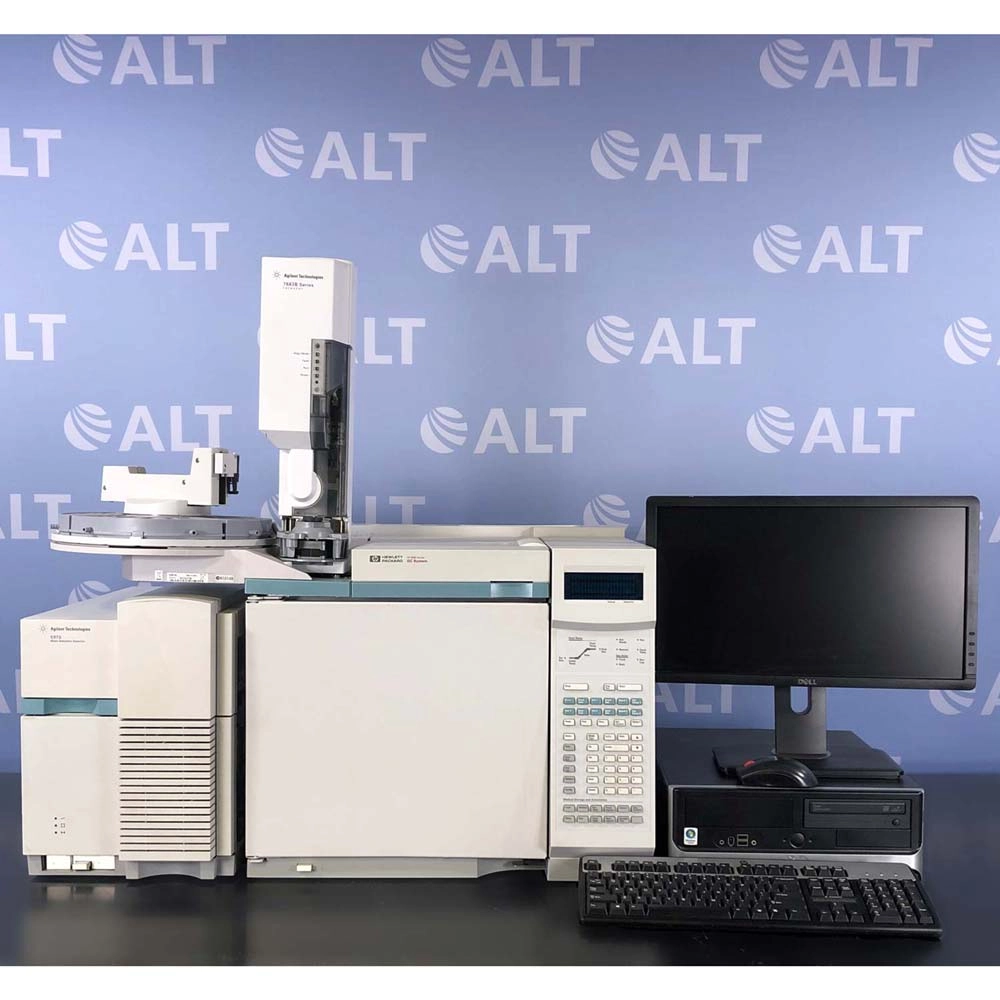 Agilent 6890 Series (G1530A) GC System with 5973 MSD, 7683 Injector ...