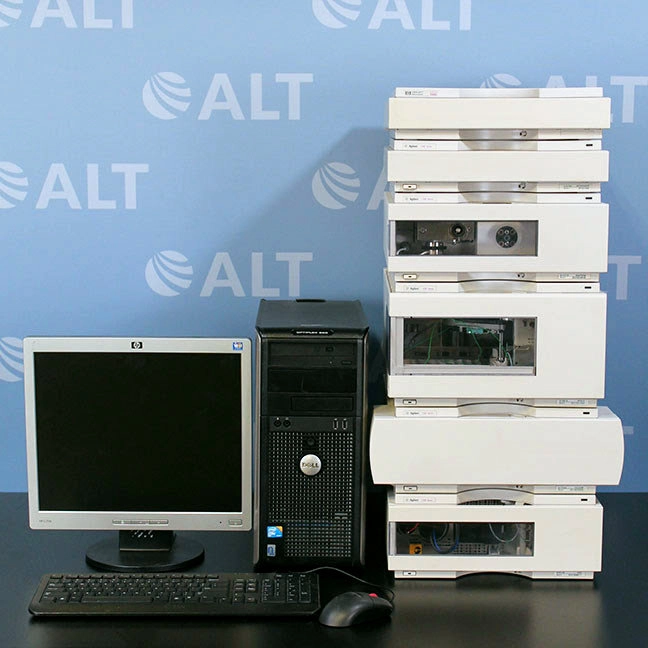 Agilent 1100 Series HPLC System with G1362A RID and G1311A Quat Pump ...