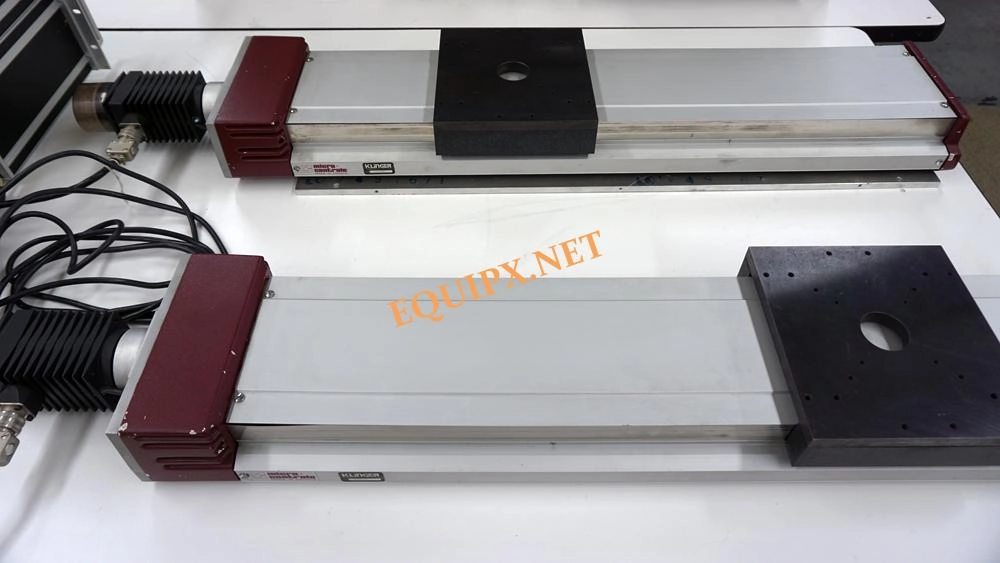 Klinger TCB200-600 two single axis linear stages with 600mm(24in ...