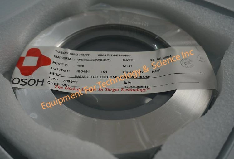 Tosoh SMD Sputtering Target, WSilicide (WSi2.7) (2742) | LabX.com