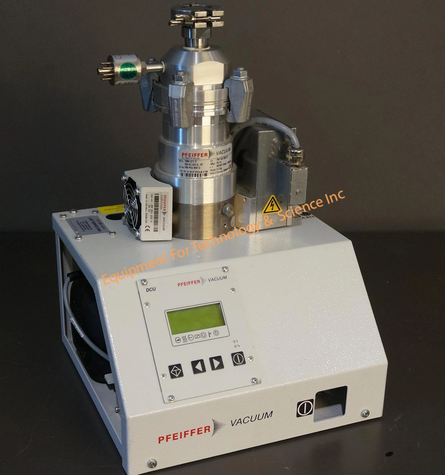 Pfeiffer TSH071E turbo pumping system with ISO-K DN63 inlet (60 l/s ...