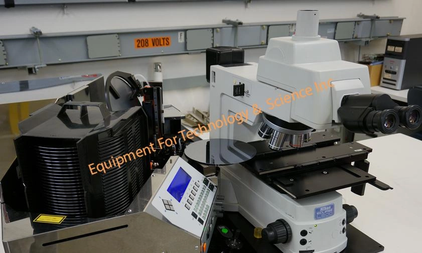 Nikon 200mm wafer inspection station with NWL200-TMB (2012) wafer loader and Eclipse L200 ...