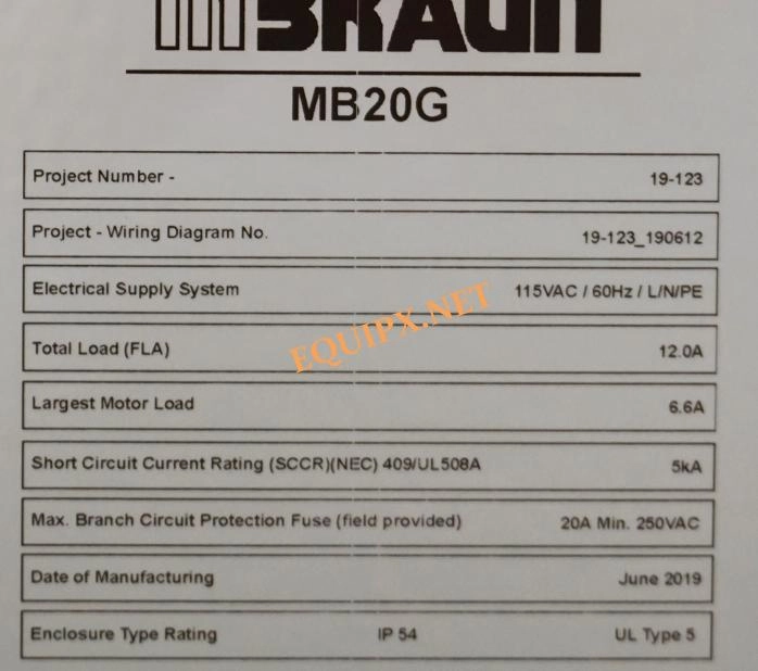 mbraun MB20G Inert Gas purifier with single reactor column (2019) (4216) | LabX.com