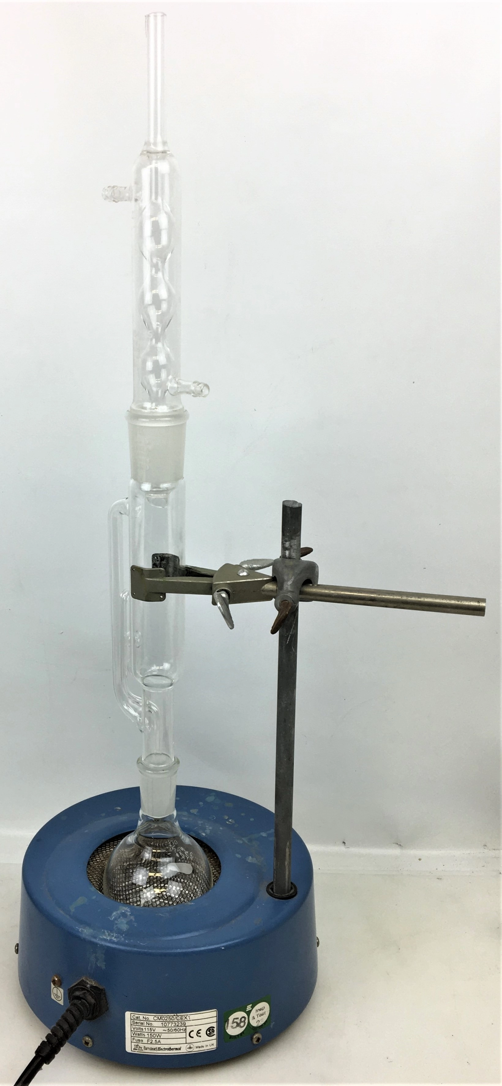 Soxhlet Extraction Kit with Barnstead Electrothermal CM0250-CEX1 ...