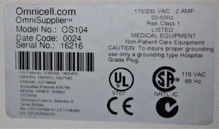 Omnicell Automated Medication Dispensing System Drug Storage Cabinet ...