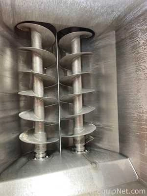 OHK BTO Stainless 300Kg Hopper with Twin Screw Discharge 200mm screw ...
