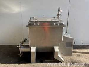 OHK BTO Stainless 300Kg Hopper with Twin Screw Discharge 200mm screw ...