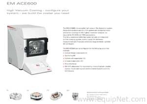 Unused Leica Microsystems EM ACE 600 Sputter Coater | LabX.com