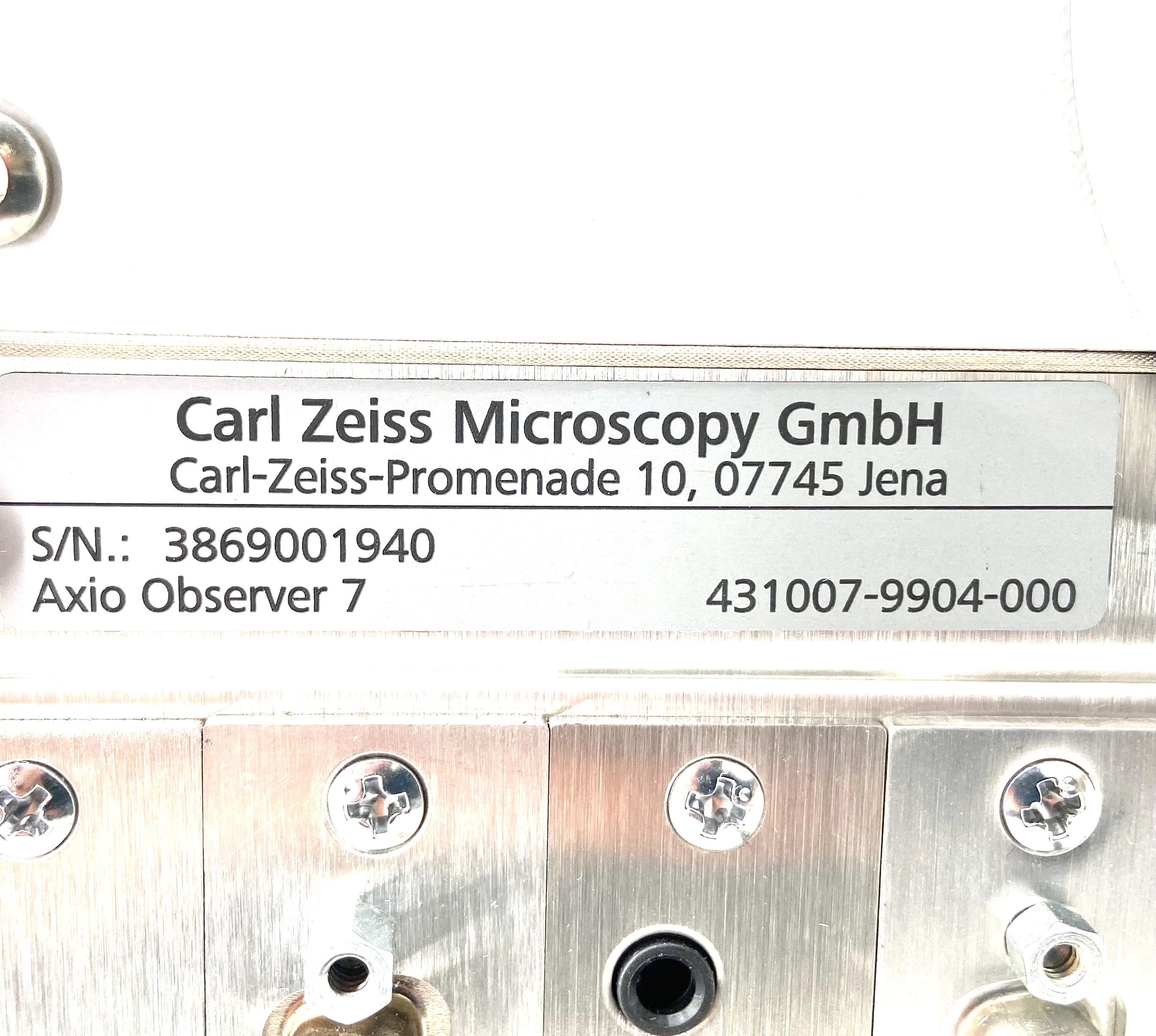 Zeiss Axio Observer 7 Inverted Phase Contrast Motorized Fluorescence ...