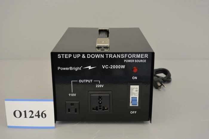 PowerBright | VC-2000W, 2000W Step Up & Down Transformer | LabX.com