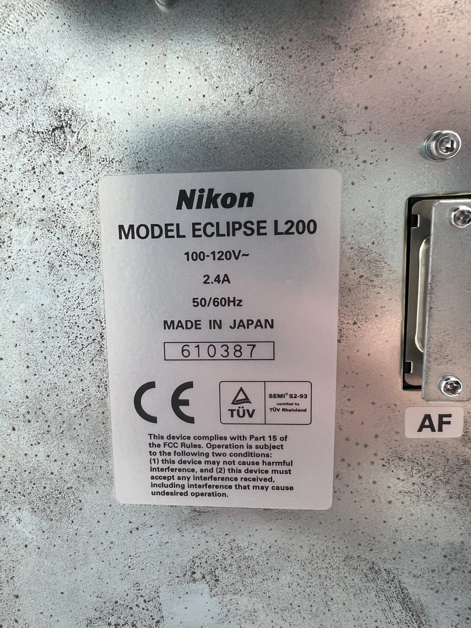 Nikon Eclipse L200 Microscope | LabX.com