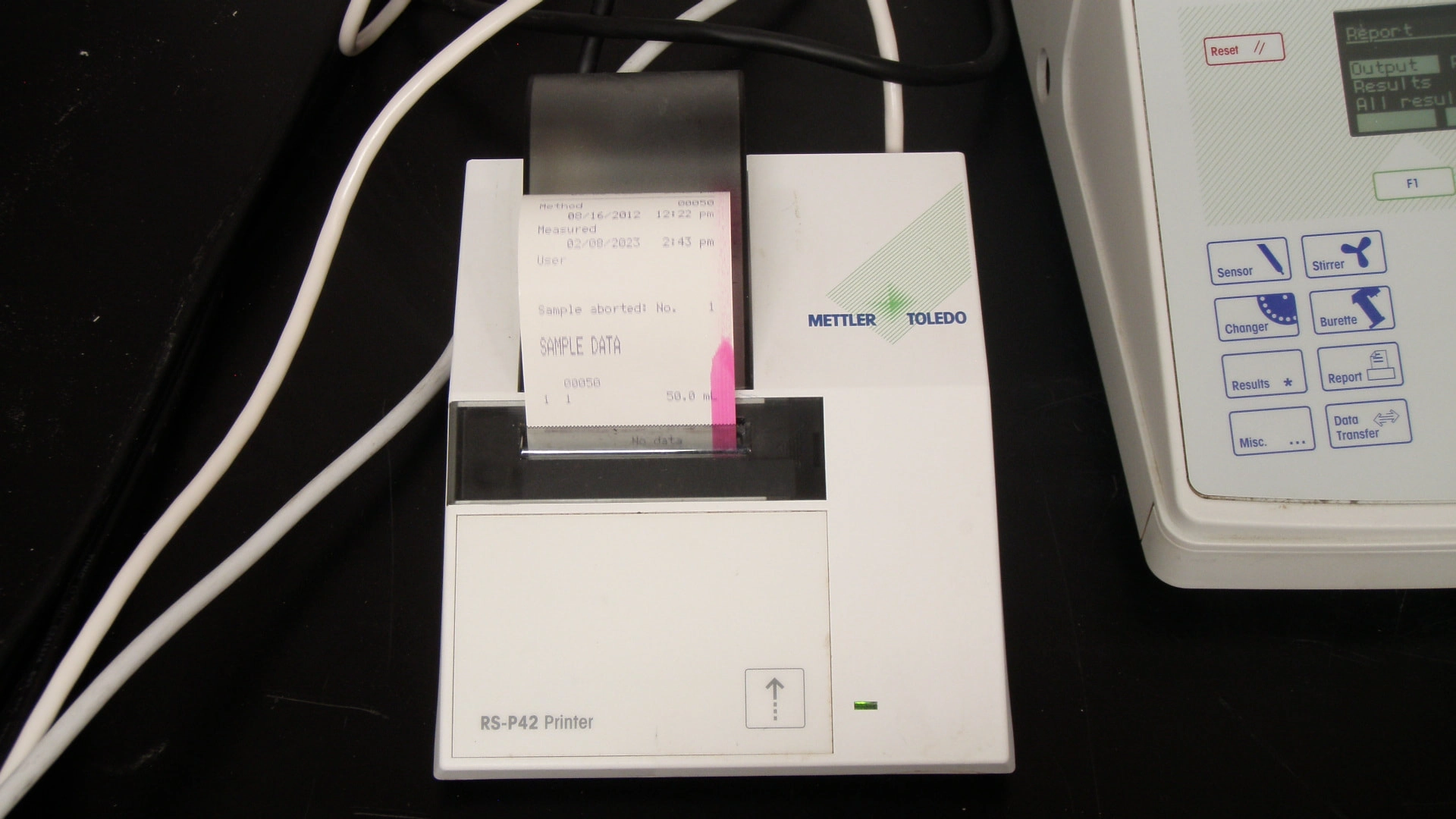 Mettler Toledo Titration System #2, Tested! DL58 Titrator, Rondo Sample ...