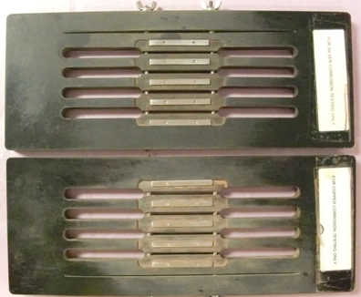 KOEHLER INSTRUMENT POLISHING VISE MULTI STRIP HOLDS 4 FOR COPPER STRIP CORROSION. | LabX.com