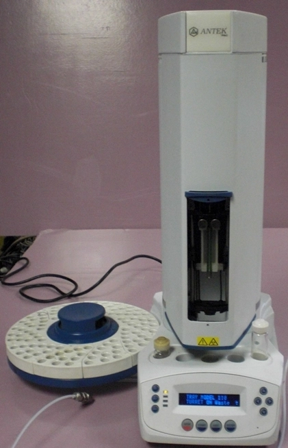 ANTEK INSTRUMENTS, (PAC) PETROLEUM ANALYZER CO AUTO SAMPLER, MODEL: HT300A, : HT302A-U, : 11240 ...