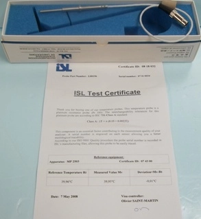 ISL BY PAC (PETROLEUM ANALYZER COMPANY) FP93 5G2 PT-100 PROBE, PROBE ...