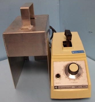 CRESCENT DENTAL MFG CO WIG-L-BUG AMALGAMATOR MIXER MILL MODEL: 3110B ...