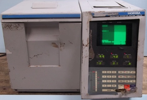 HORIBA PARTICLE SIZE DISTRIBUTION ANALYZER CAPA-700 MODEL CAPA-700 MFG ...