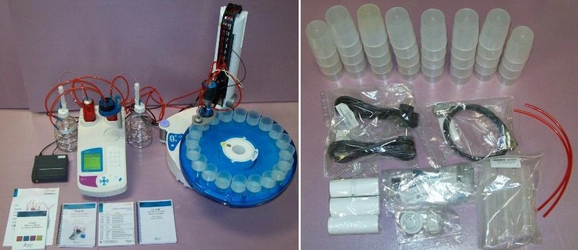 RADIOMETER / HACH / TITRALAB 845 PH/ EP/ IP TITRATOR, TITRATION WORK ...