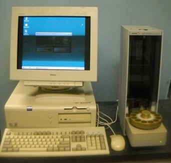 VARIAN CP-8200 AUTO SAMPLER SOFTWARE ON COMPUTER, DELL OPTIPLEX, GX1 ...