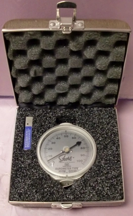 SHORE INSTRUMENTS / INSTRON, HAND HELD, DUROMETER, (HARDNESS TEST) TYPE ...