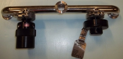 VARIAN / AGILENT CRYOSTAT MANIFOLD FOR OXFORD 500 WITH ELFAB HUGHES ...