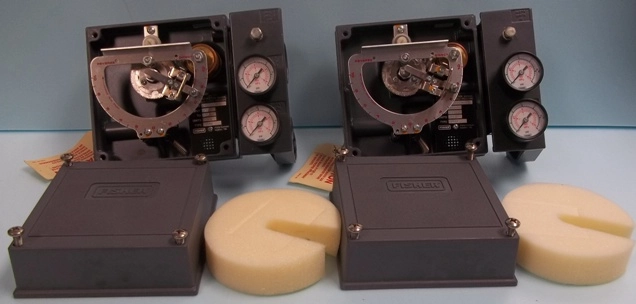 FISHER CONTROLS PNEUMATIC SINGLE-ACTING POSITIONER FISHER 3582 ...